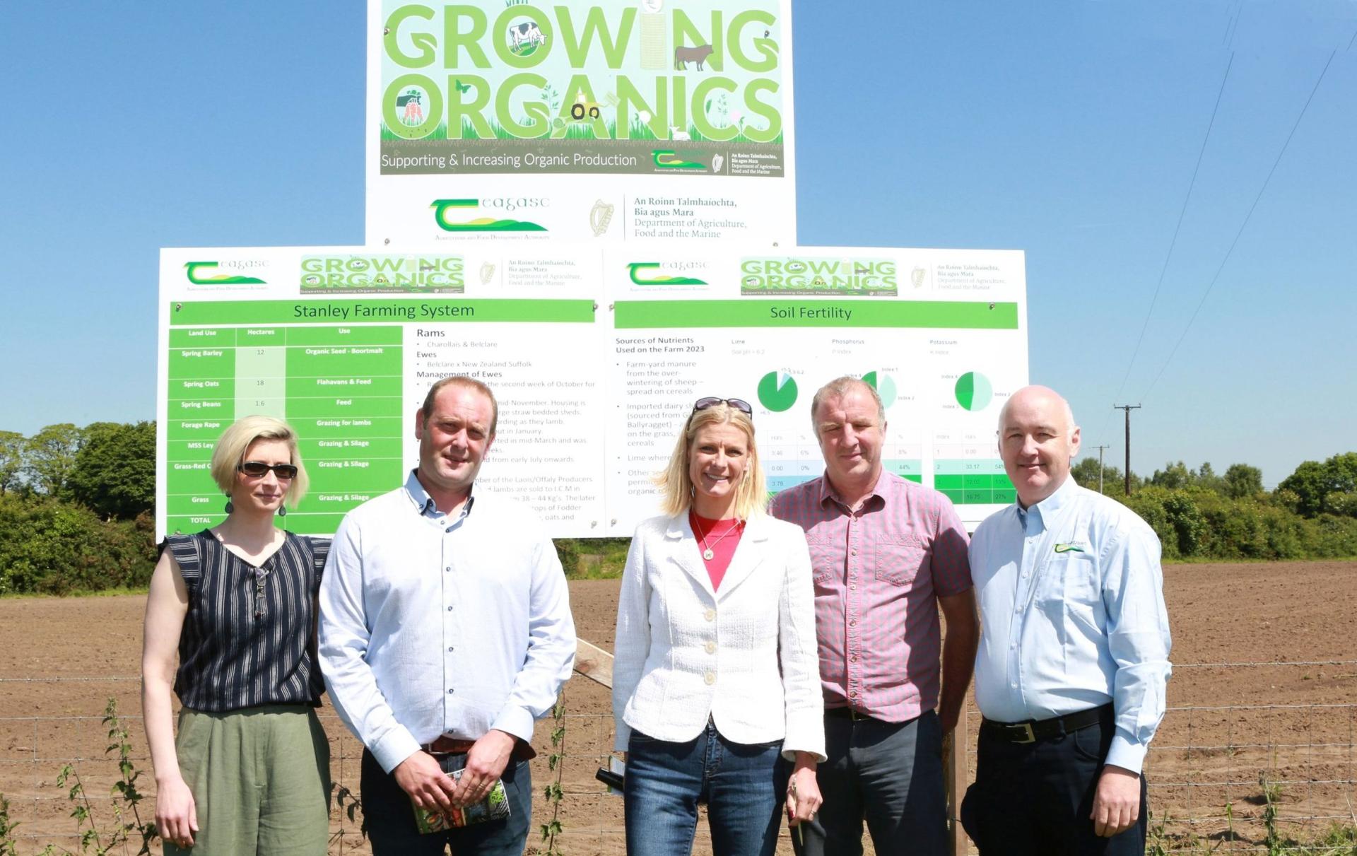 IN PICTURES: First Growing Organics farm walk takes place on Laois farm ...