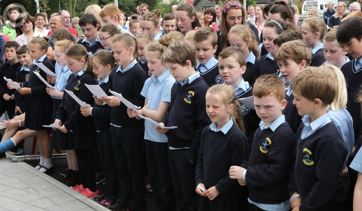 Wonderful photos at the opening of Scoil Eoin Phóil II Naofa in ...