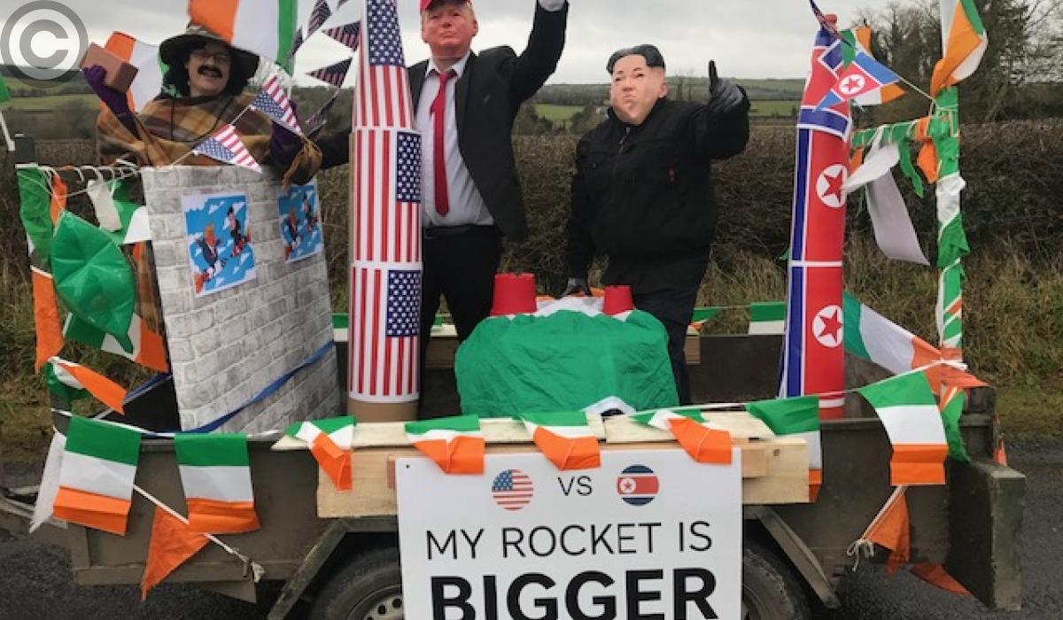 Donald Trump, Kim Jong-un and a Mexican wall builder at St Patrick's ...