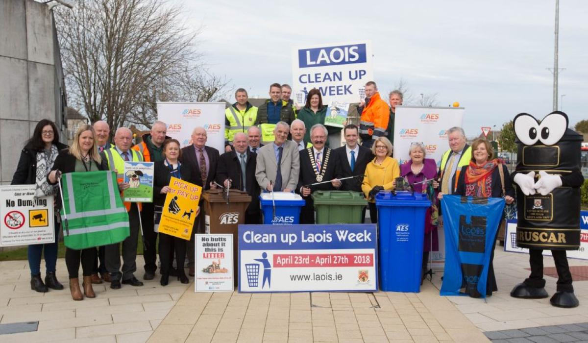 Clean Up Laois Week this April to combat litter and dumping across the ...