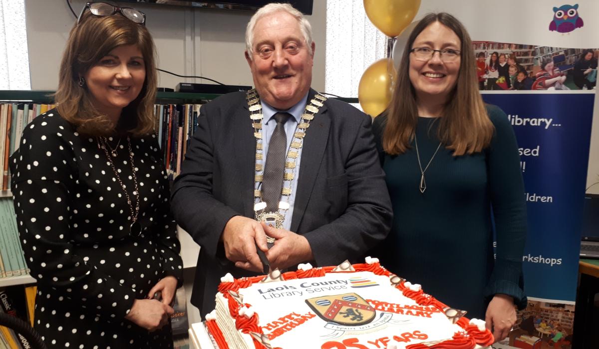 WATCH: Portlaoise Library celebrates 25th birthday with work to start ...