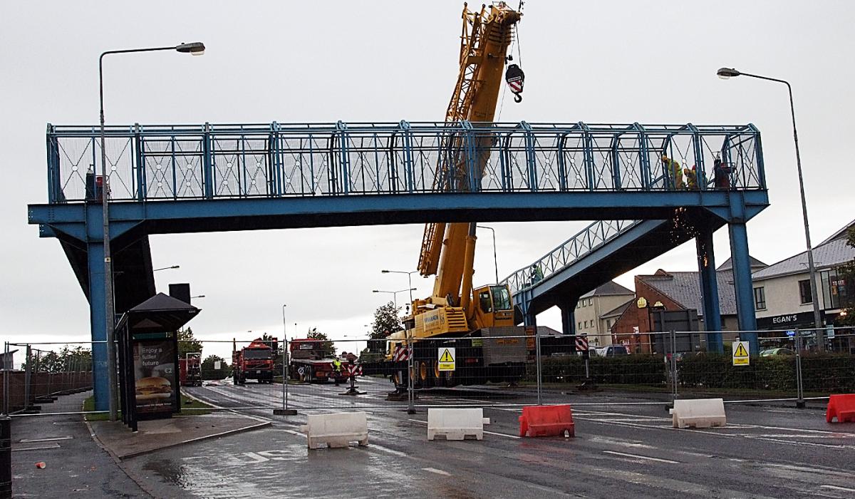 Removing Portlaoise's 'iconic' blue bridge was 'terrible mistake' says ...