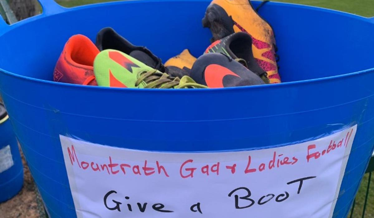 Laois GAA clubs kick off recycle and reuse boot scheme - Laois Live