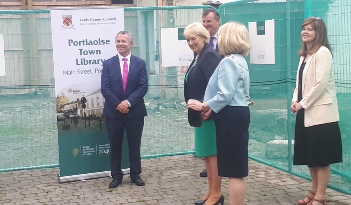 Minister to open Portlaoise library amid Laois town 'roadshow' - Laois Live
