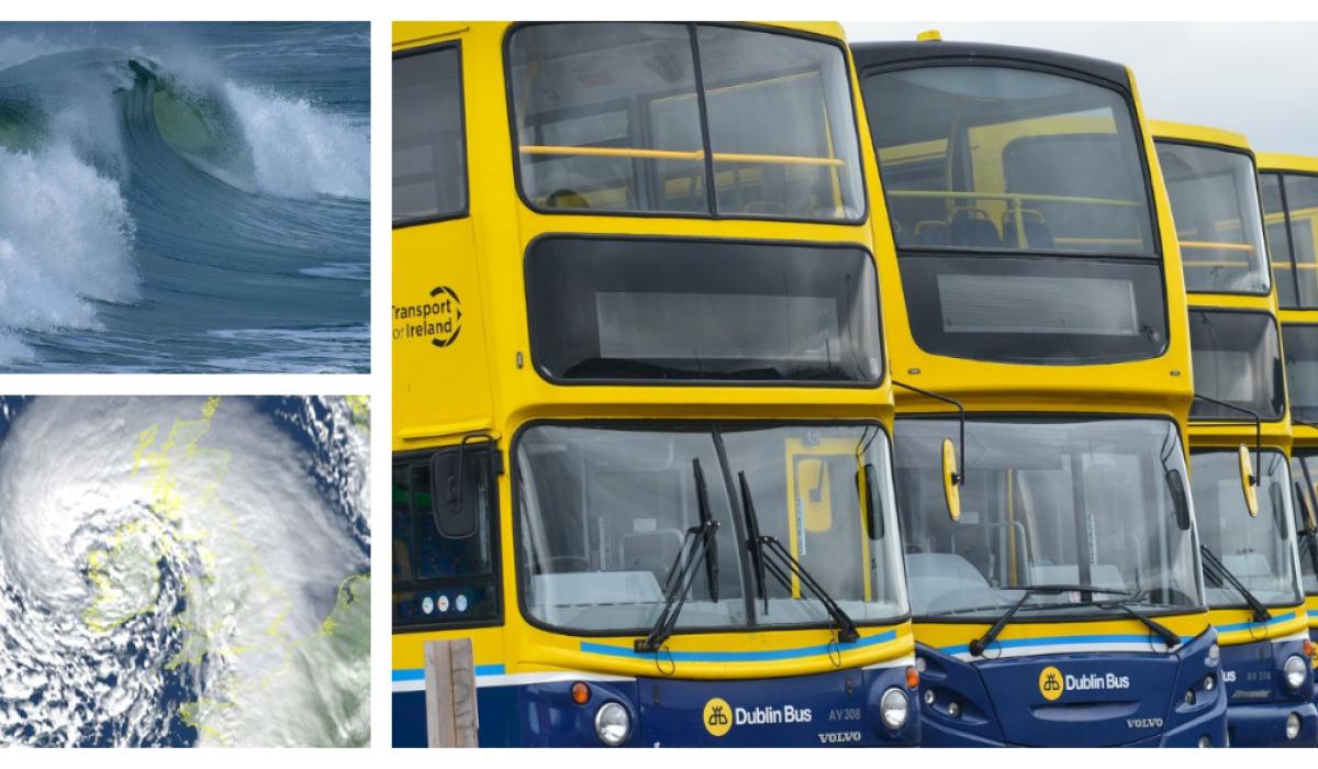Storm Barra waves as big as four stacked Dublin buses #stormbarra ...