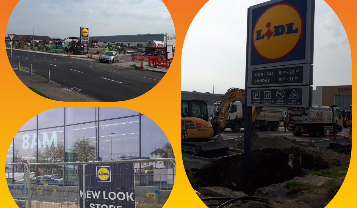 IN PICTURES: Big new Laois Lidl on home stretch as opening date ...