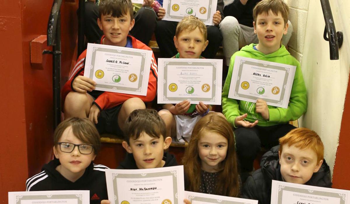 IN PICTURES: Portarlington CoderDojo awards talented young techies ...