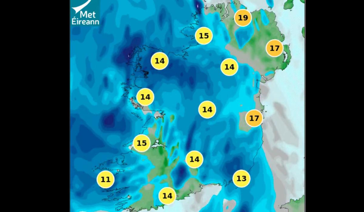 So much for the summer Met Éireann has a lousy STORMY weather forecast ...