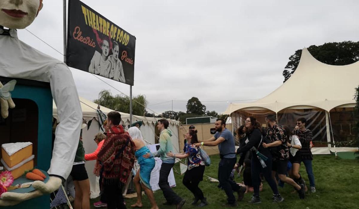 Great grub, craic and tunes at Electric Picnic Theatre of Food - Laois Live