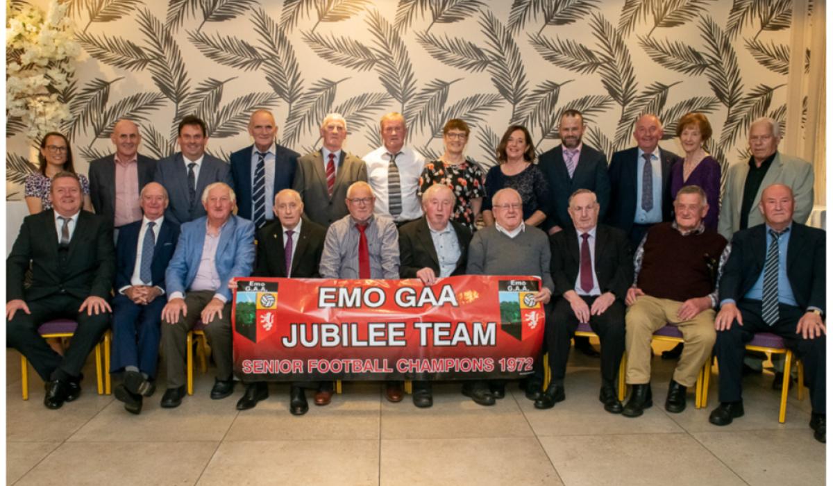 In Pictures: Emo GAA celebrates 50th anniversary of Laois Championship ...