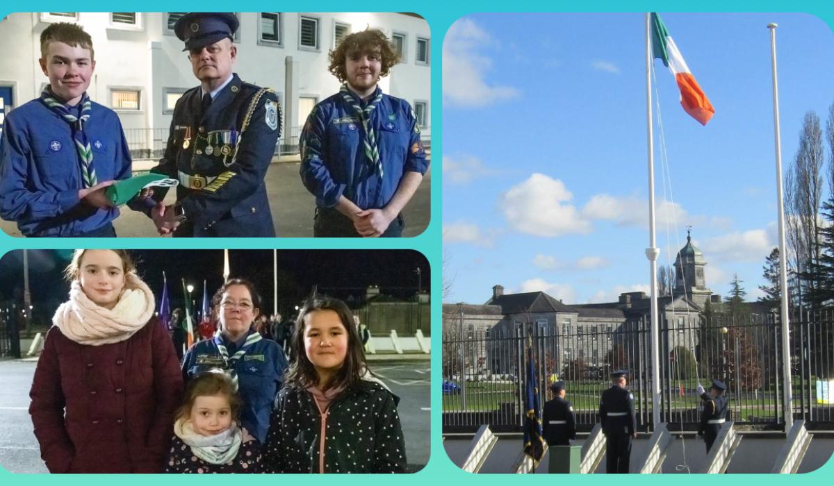 In Pictures: Historic Irish flag raising in Laois at Portlaoise Prison ...