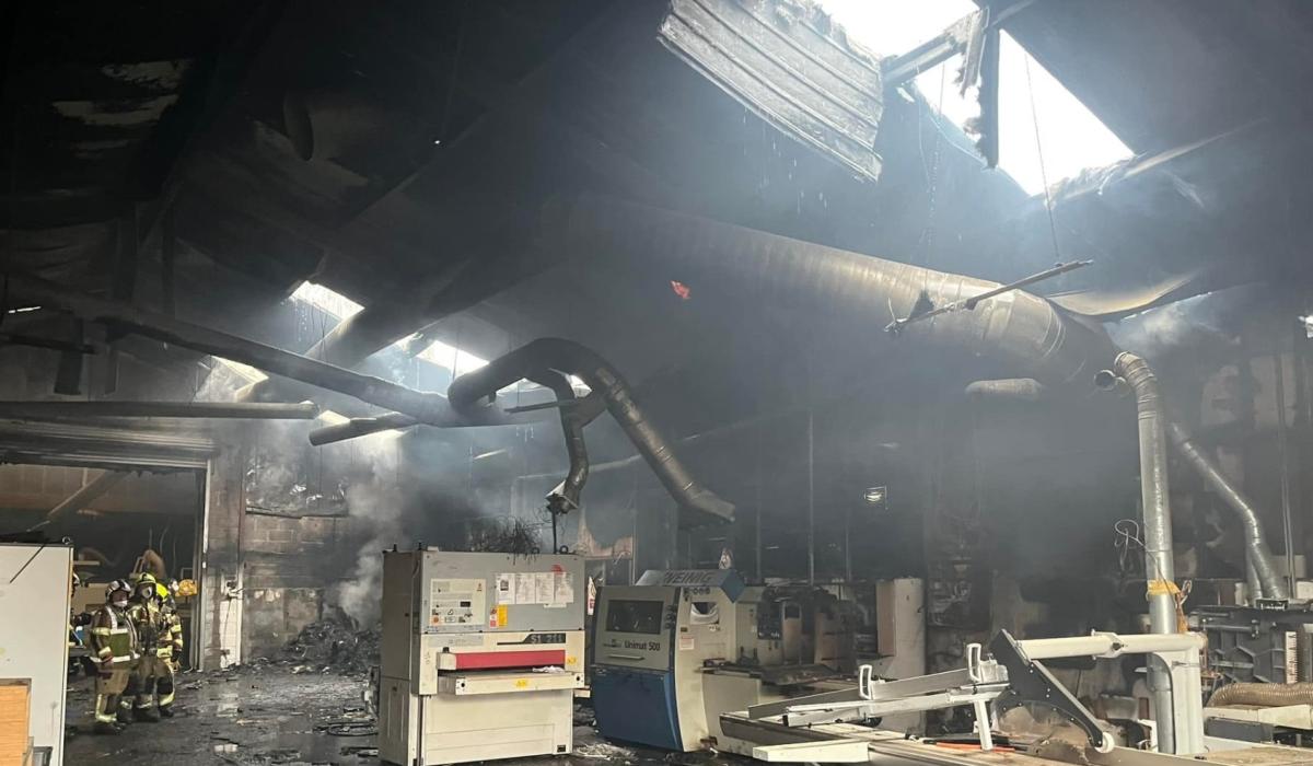 'A terrible fright' fire hits Laois family company - Laois Live