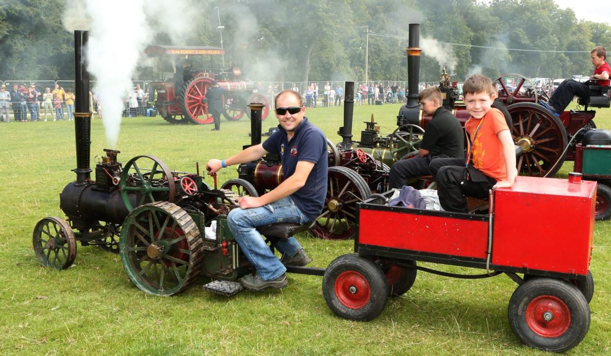 Wheels in motion for National Steam Rally in Laois at Stradbally Hall ...