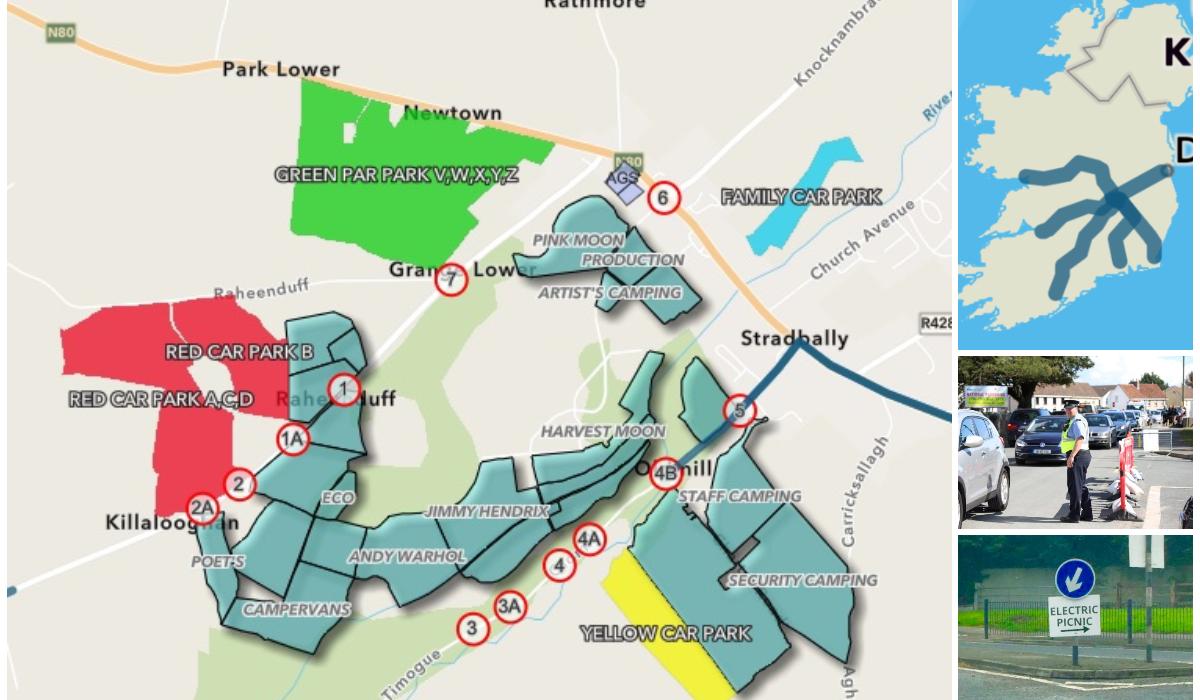 Use new Electric Picnic interactive map and not sat nav to get to Laois ...