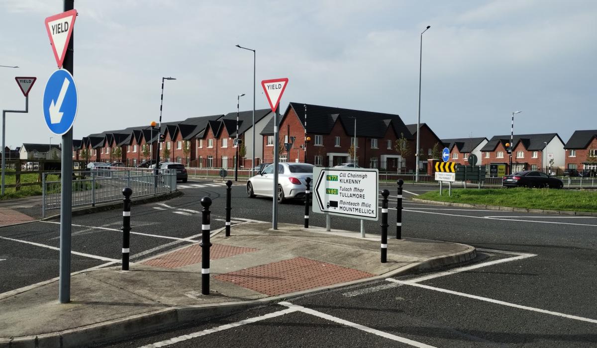IN PICTURES: Busy Portlaoise road closes for multiple new pedestrian ...