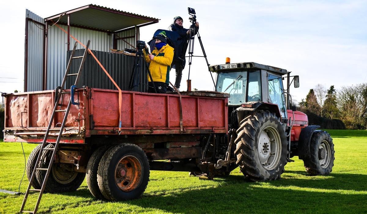 Tractor streamers at Laois GAA game is an Irish sports picture of the ...