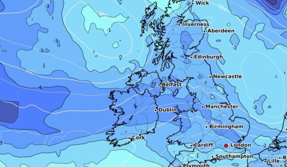 Met Éireann New Year's weekend forecast features more wintry weather ...