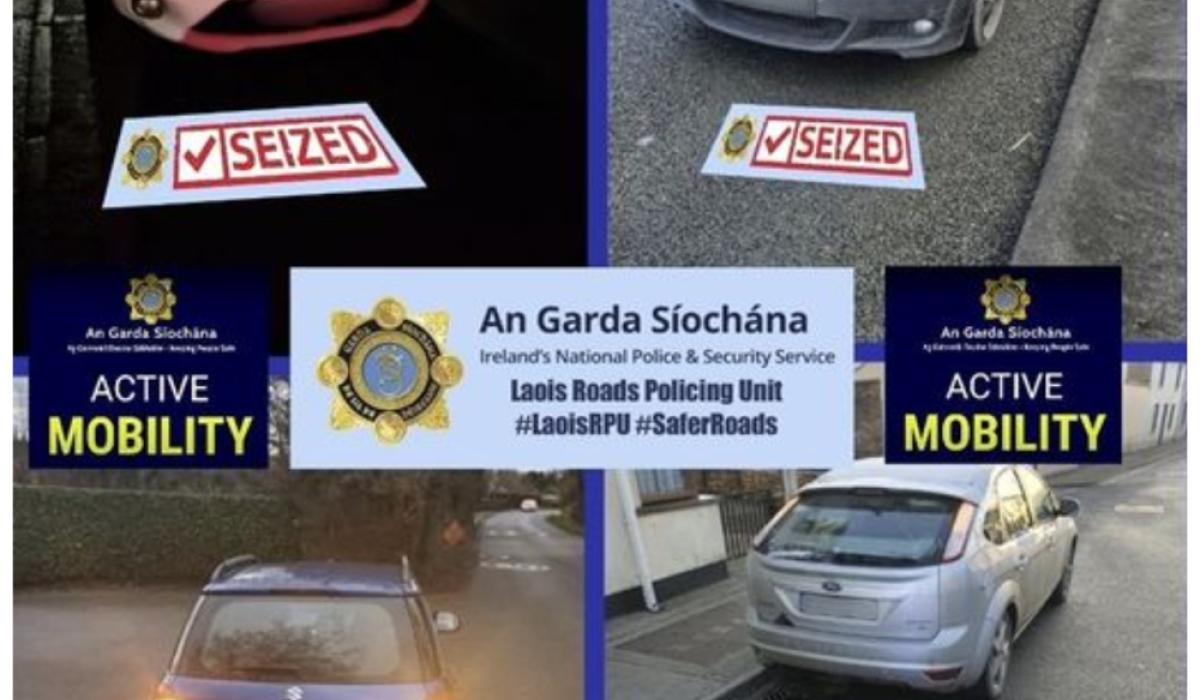Gardai seize a number of cars in Laois - Laois Live