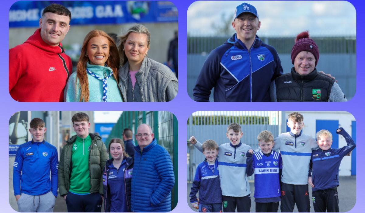 IN PICTURES: Laois GAA supporters out in force for Offaly clash in ...
