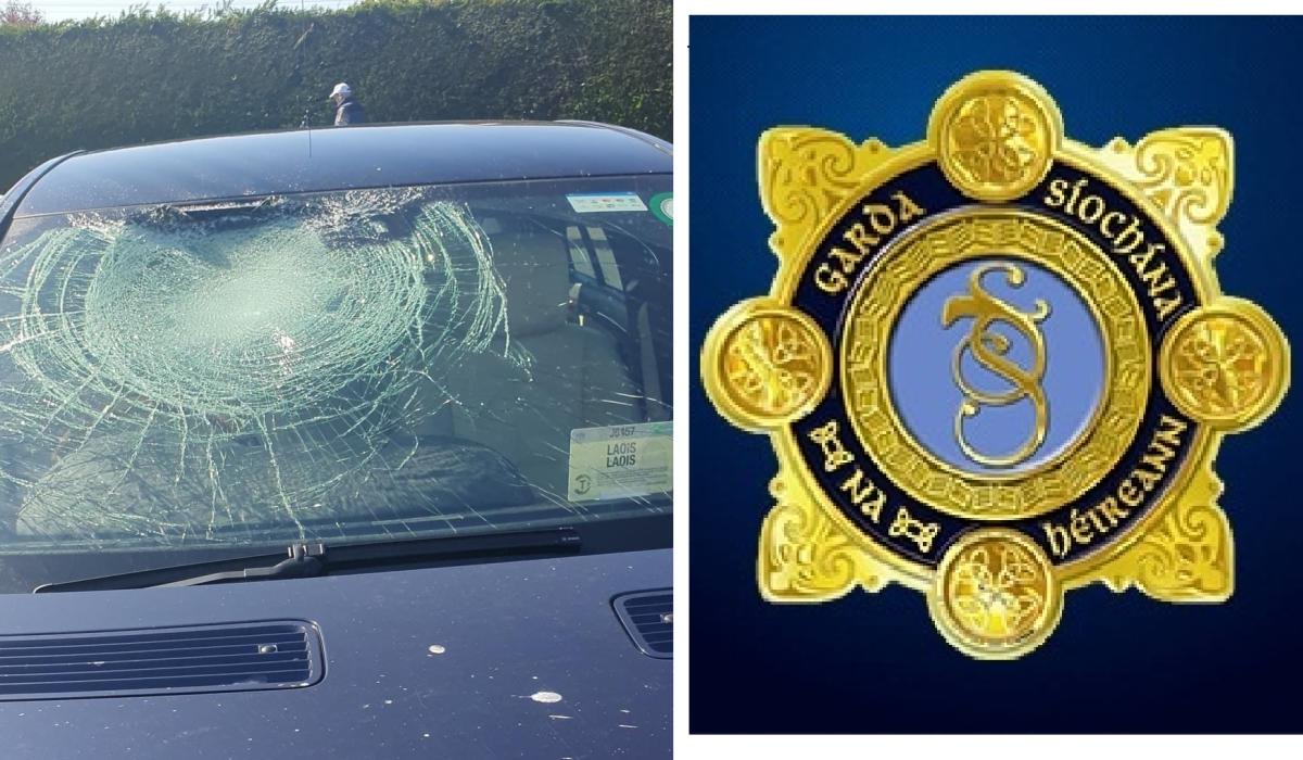 Gardaí investigate after cars smashed by rocks thrown on Laois motorway ...