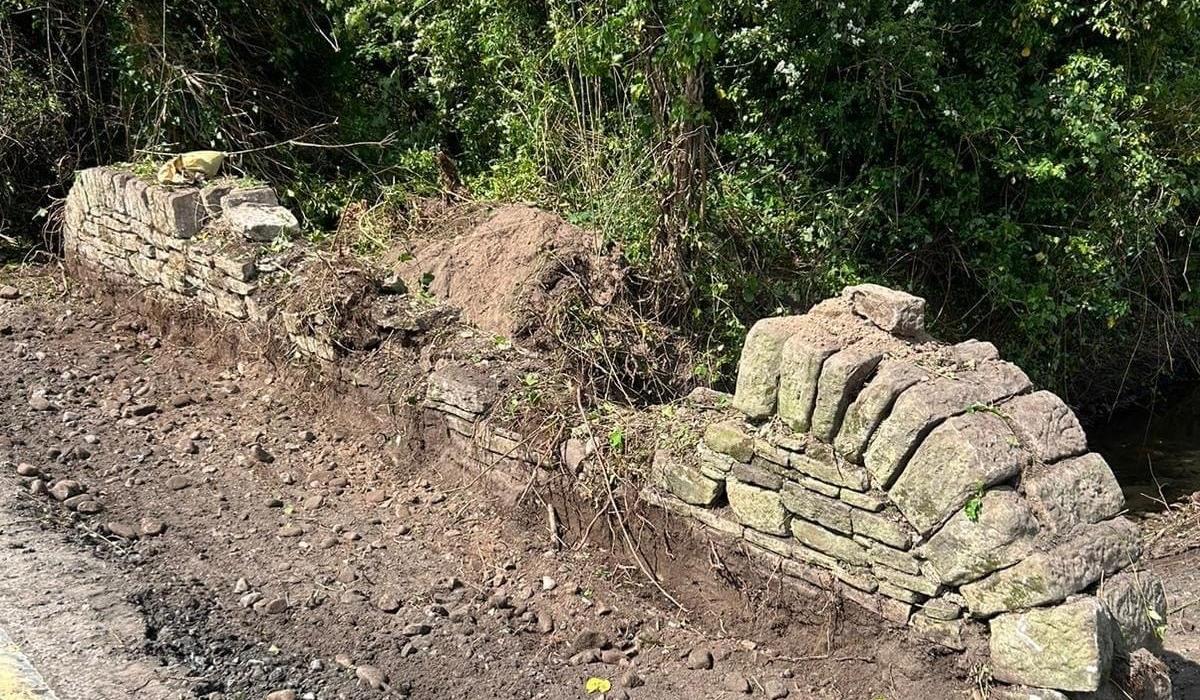 Old bridge discovered in Laois village rebuilt - Laois Live