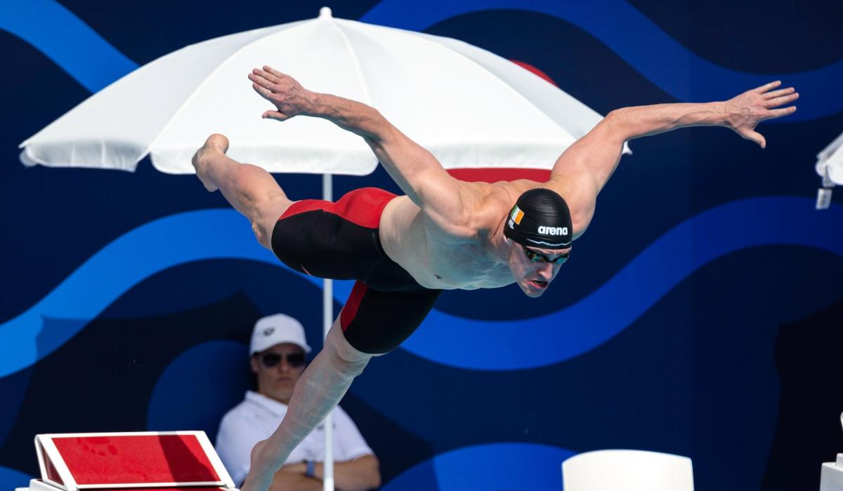 'It's wild' - Record-breaking Irish swimmer with Laois roots 'shocked ...