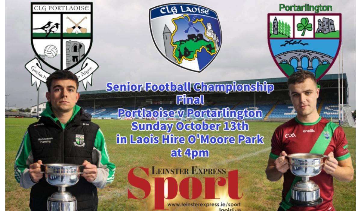 LIVE BLOG: Jack Delaney Cup up for grabs as Portlaoise take on Portarlington in County Final ...
