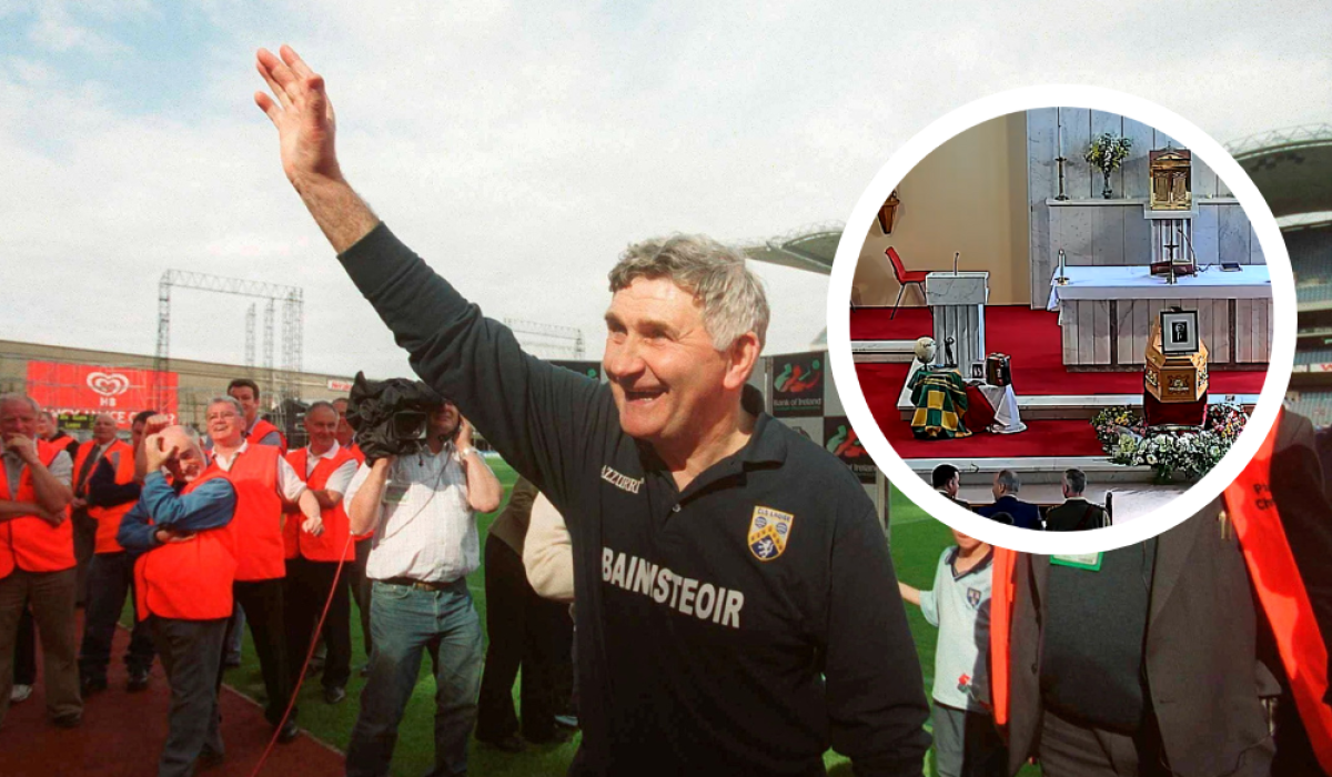 Mick O'Dwyer's days in Laois mentioned at GAA icon's funeral amid ...