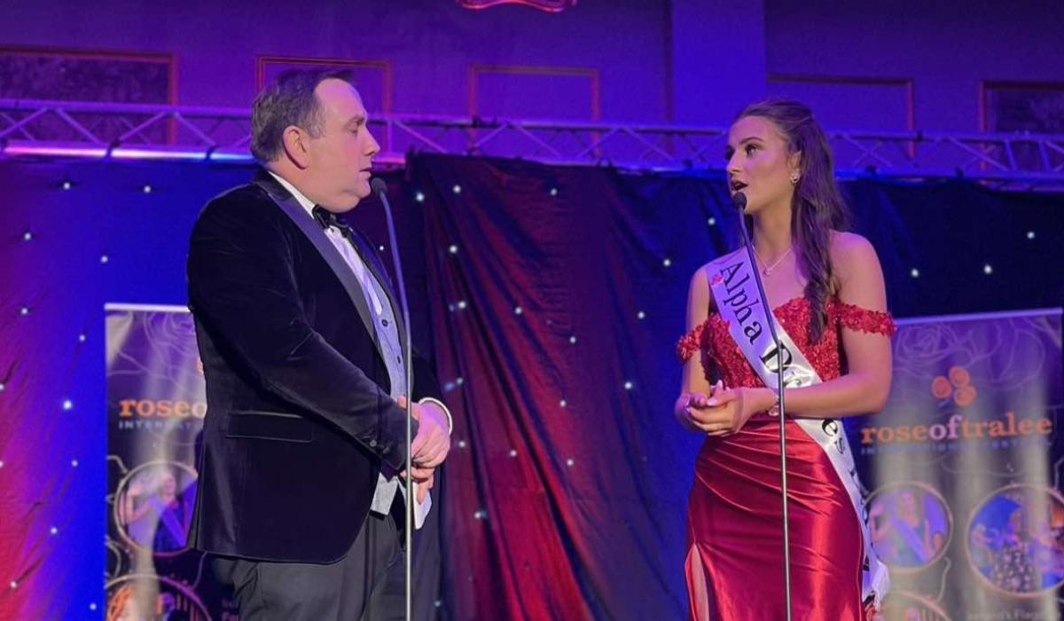 WATCH: MC Ollie Turner interviews our new Laois Rose! - Laois Live