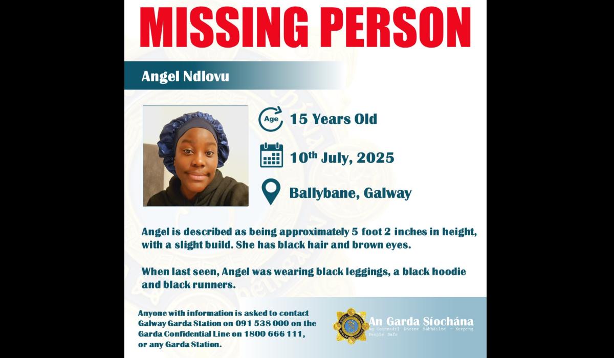 Search stood down for girl (15) as gardai issue missing person update - Laois Live