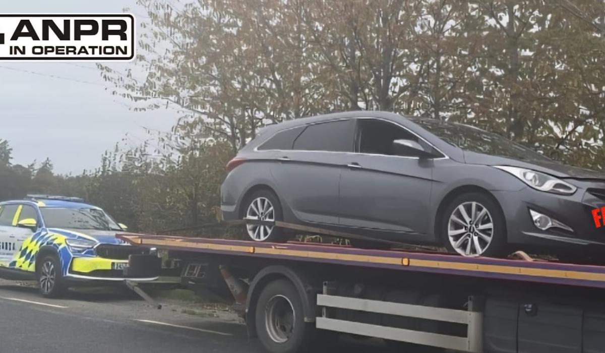 Although it's not yet Halloween, Laois Gardaí seized a car over a ...