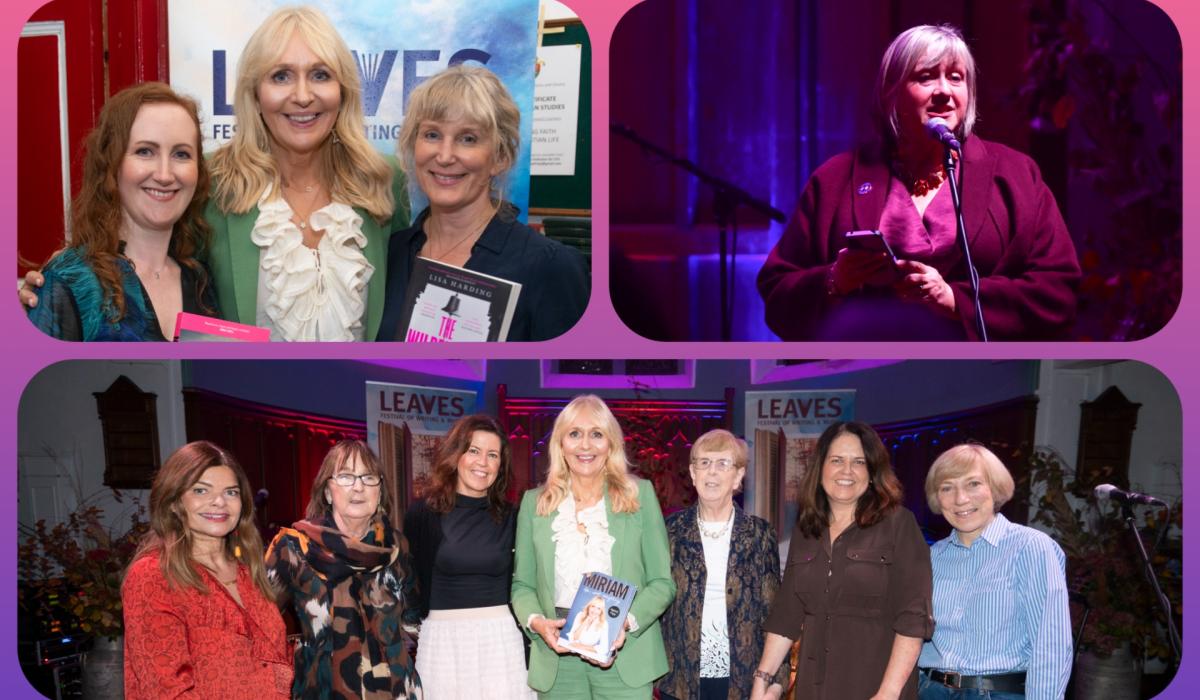 PICTURES: Award winning authors join Miriam O'Callaghan for Laois ...
