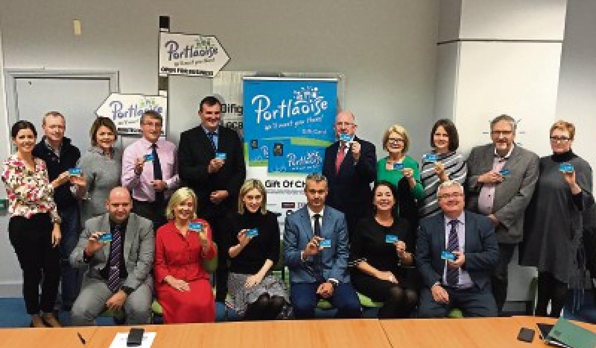 New brand logo and gift card launched for Portlaoise - Laois Live