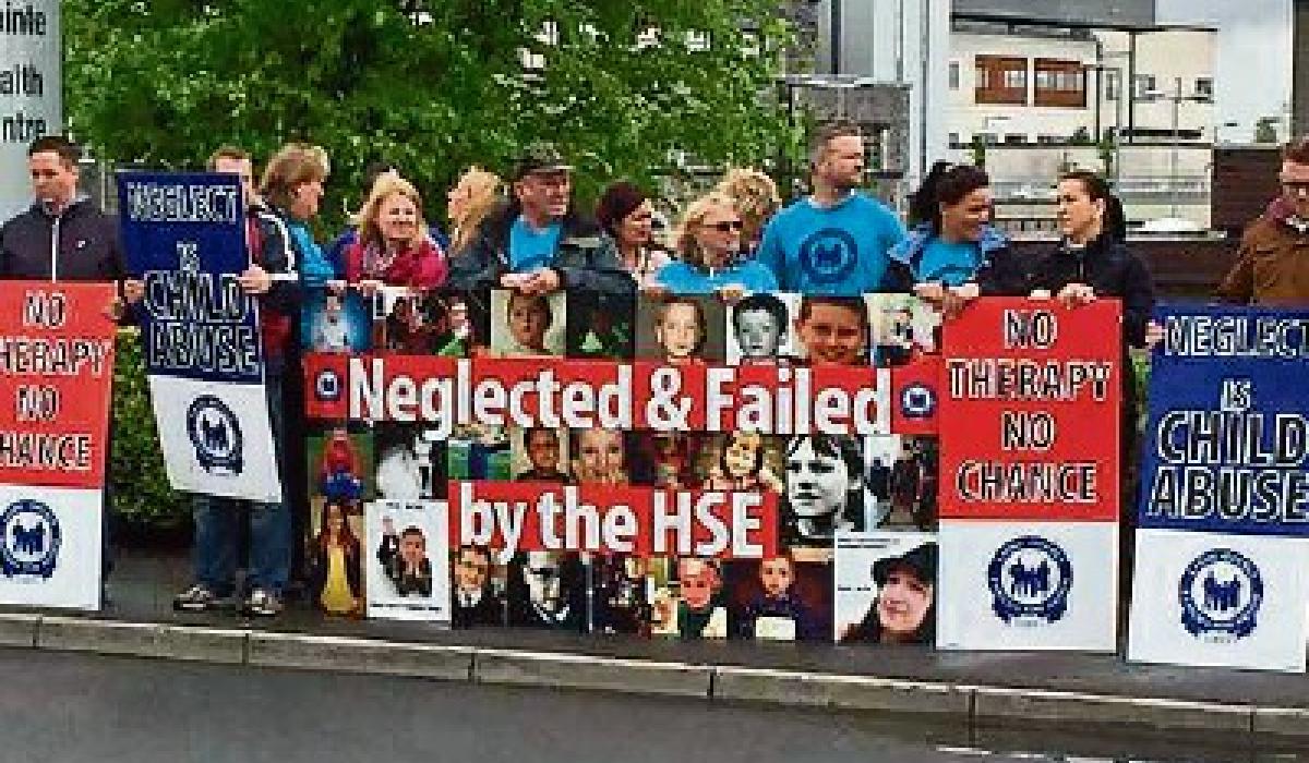 Protest on autism services - Laois Live