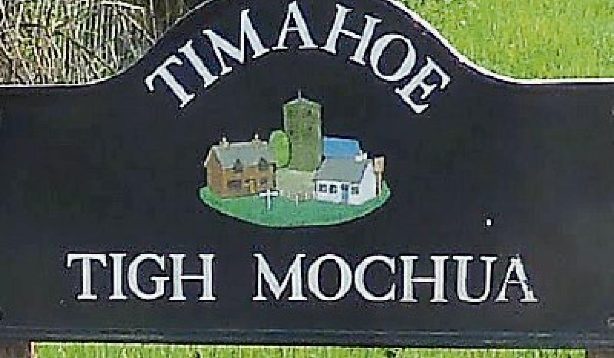 Warning signs on dangerous bend at Timahoe GAA - Laois Live