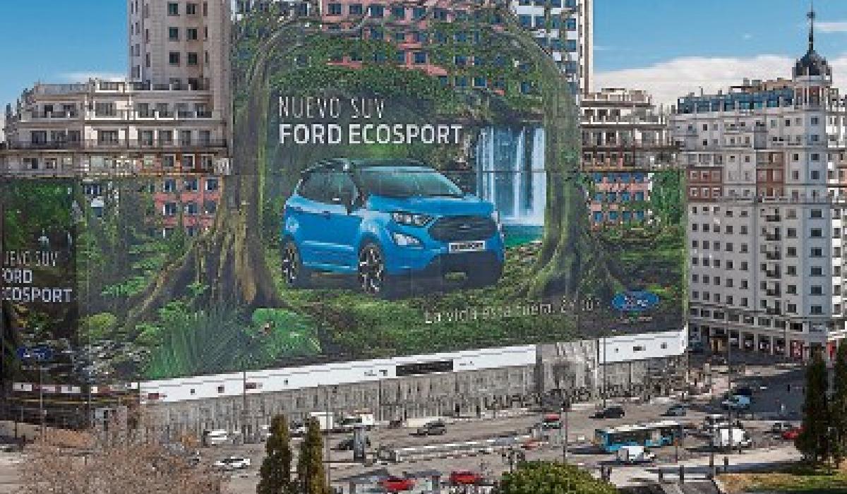 Ford claims title for world's largest billboard - Laois Live