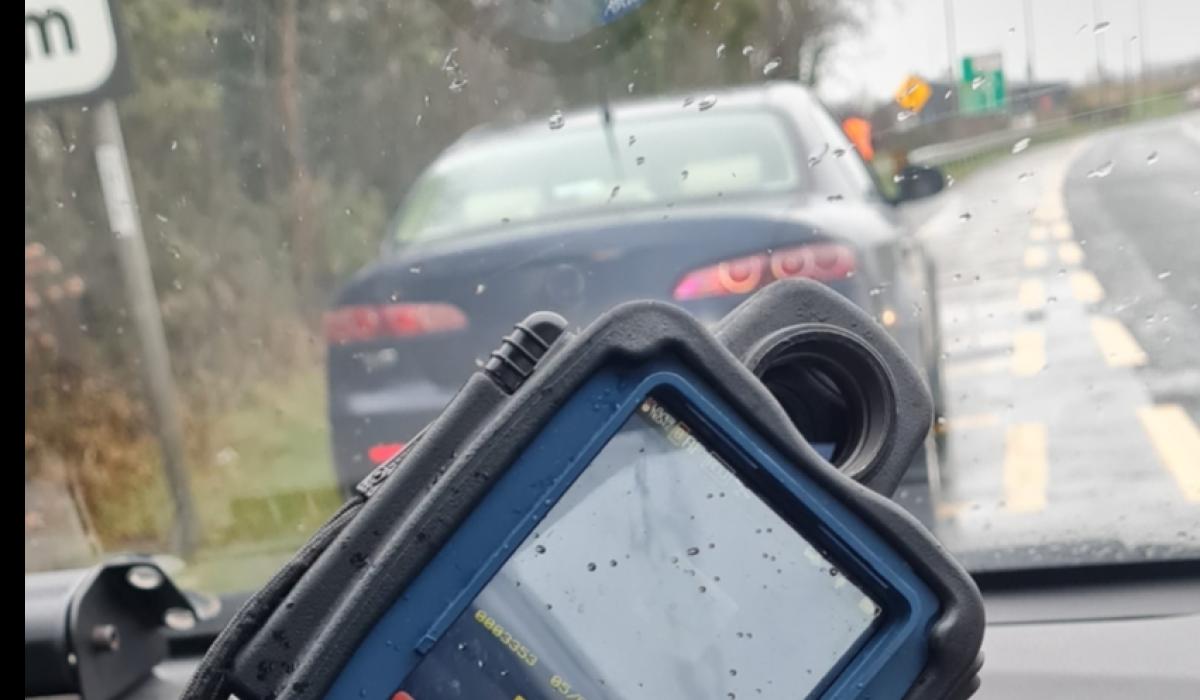 Driver arrested in Midlands after being caught at crazy speed - Laois Live