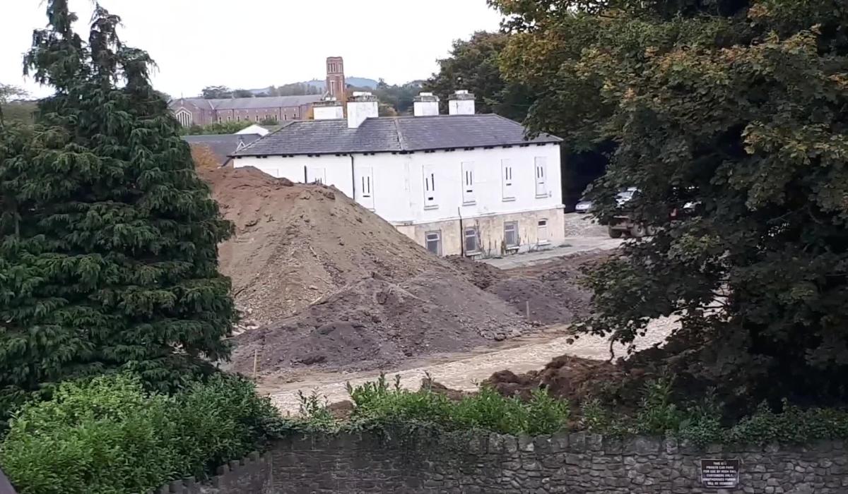 WATCH: Work advancing rapidly on Portlaoise housing and car park ...