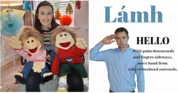 Lámh sign system offers free online resources to help parents and ...