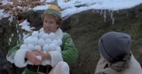 Is this scene from Elf the best snowball fight in movie history ...