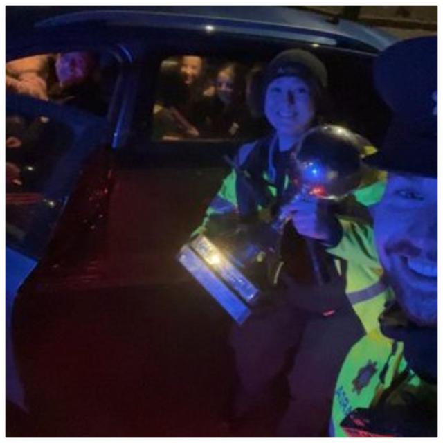 Getting Pulled Over Selfie