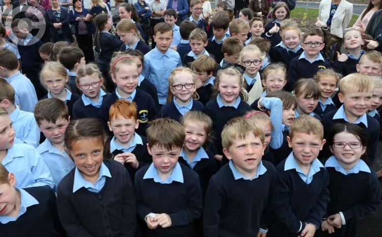 Wonderful photos at the opening of Scoil Eoin Phóil II Naofa in ...