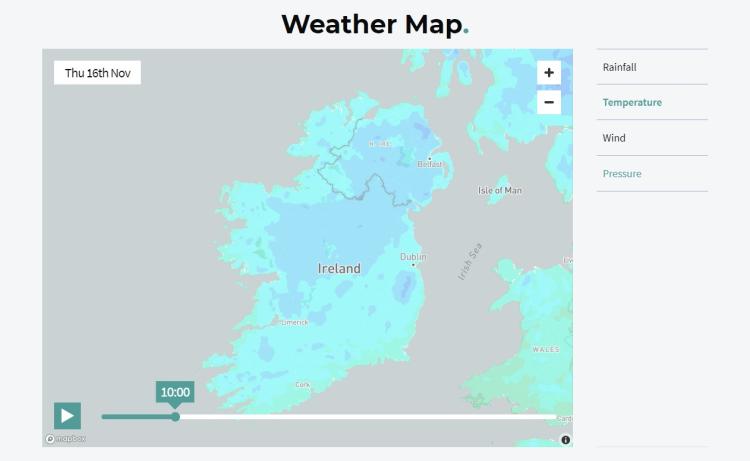 Met Éireann launches new weather website with RTÉ - Photo 1 of 4 ...