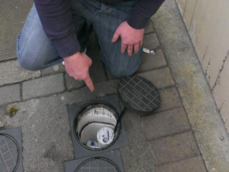 16 water meters on a Portlaoise street which Irish Water claims is ...
