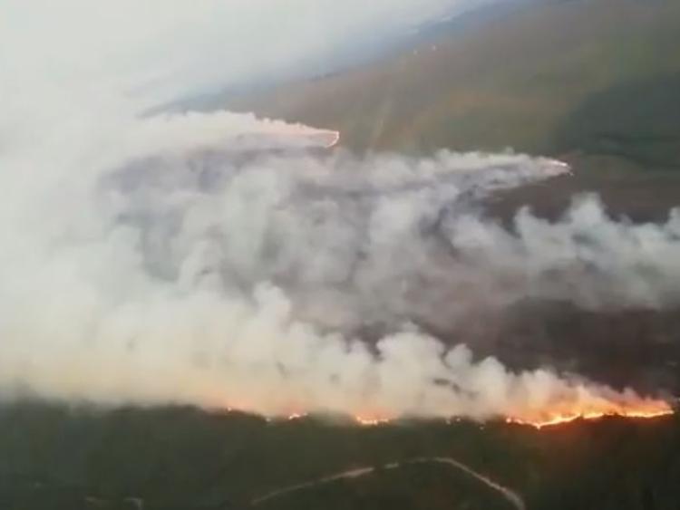 UPDATE: Laois and Offaly firefighters tackling 'biggest wildfire in the ...