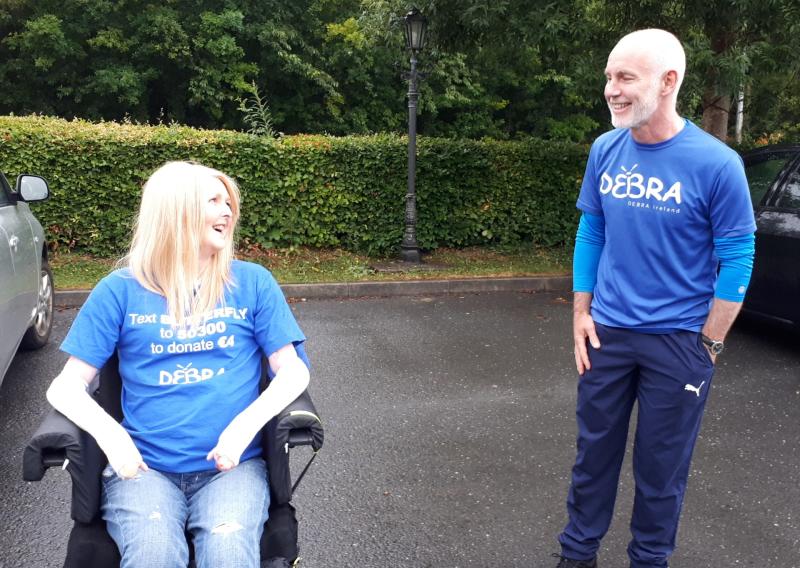 Ray D'Arcy in Laois to walk with Debra Ireland hero Emma Fogarty ...