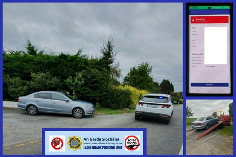 Wanted VW Passat drivers can't avoid arrest in Laois - Laois Live