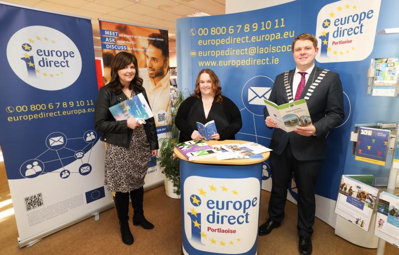 Portlaoise library announced as Europe Direct venue - Laois Live