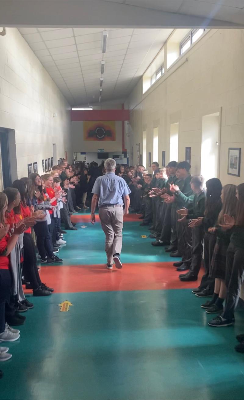 St Fergal's pay tribute to Sean Conroy - Laois Live