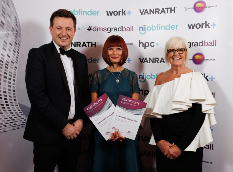 Laois HR expert graduates at glittering Belfast Ball - Laois Live